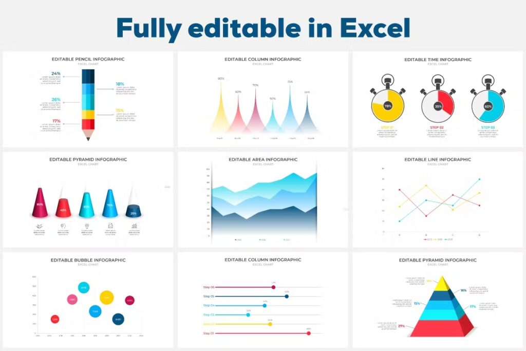 Excel Charts Animated – E GRAHOK