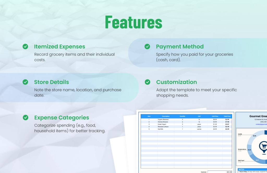 Grocery Bill – E GRAHOK