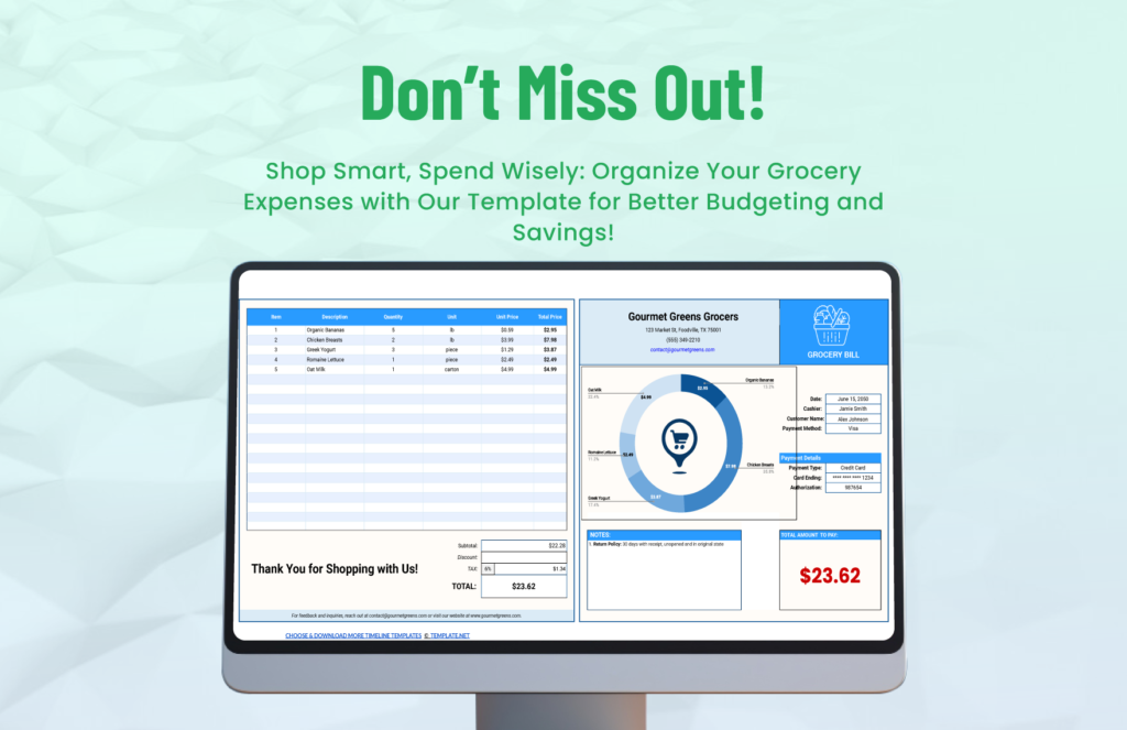 Grocery Bill – E GRAHOK