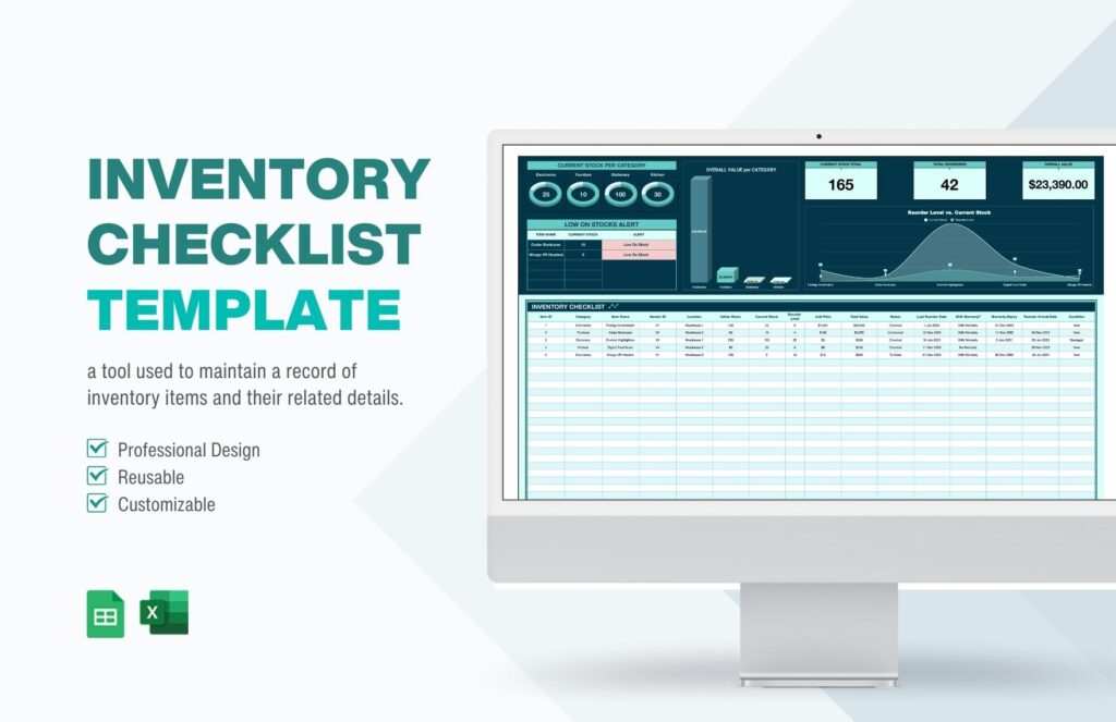 Inventory Checklist – E GRAHOK