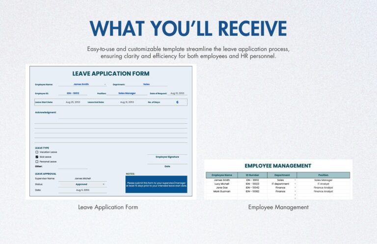 Leave Application – E GRAHOK