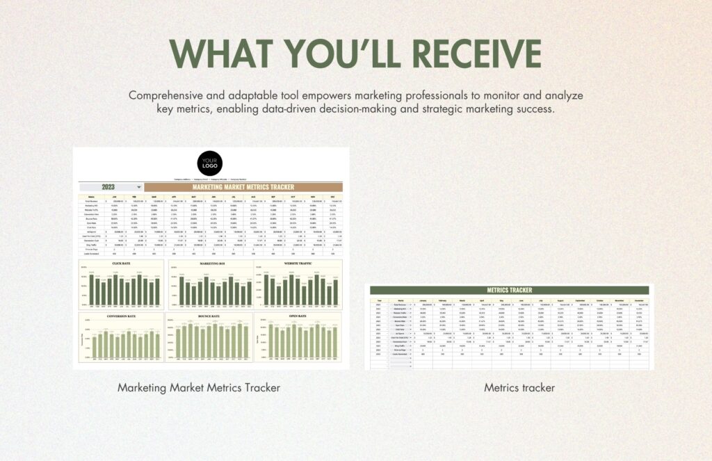 Marketing Market Metrics Tracker – E GRAHOK