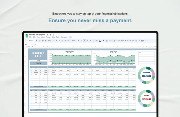 Monthly Bill – E GRAHOK